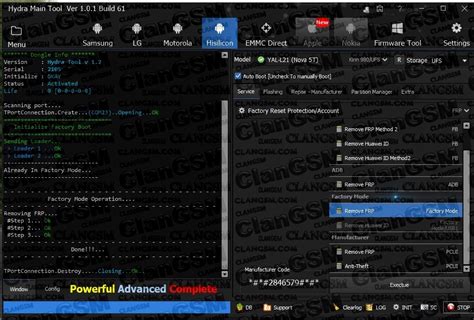 Frp Nova 5t Yal L21 Emui 11 No Detecta Test Point Clan Gsm Unión De