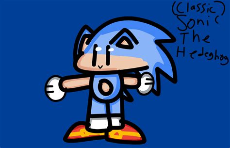 Classic Sonic The Hedgehog Drawing Fandom