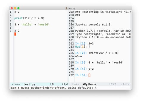 python why jupyter console sometimes decide to output sometimes don t