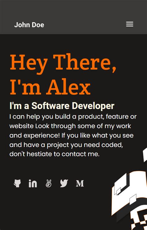 GitHub AbdusSattar Portfolio This Is My Portfolio Website That Is Made As A Part Of