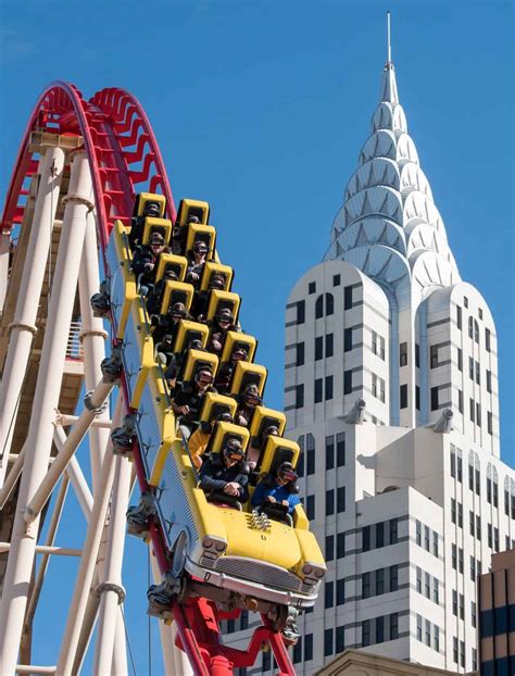 Big Apple Coaster Rollercoaster Ride Price And Cost Hours Las Vegas