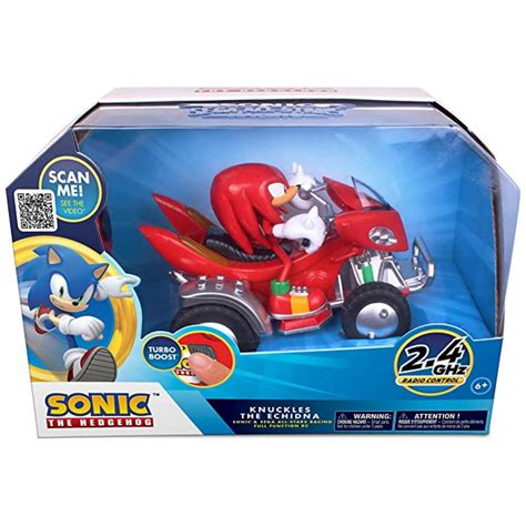 Ripley Juguete Figura Knuckles Sonic The Hedgehog Auto A Control Remoto