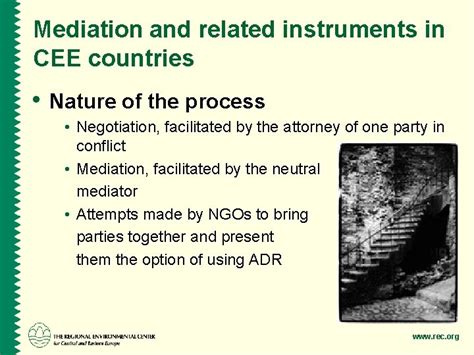 Promoting Environmental Mediation As A Tool For Public