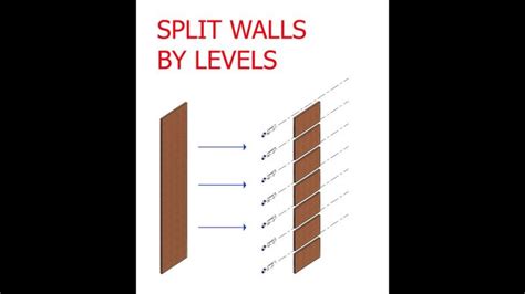 Split Walls By Floor Level Using Dynamo And Python In Revit Rezwanul