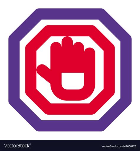 Using Ad Blockers To Stop Internet Advertisements Vector Image