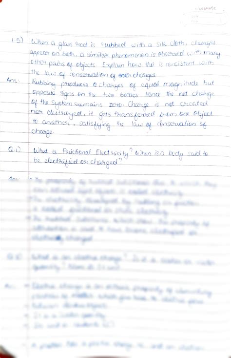Solution Class 12 Physics Chapter 1 Electrostatics 24 Jun 2023 Studypool