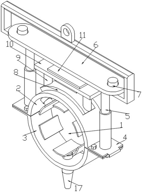 一种管道安装固定支架的制作方法
