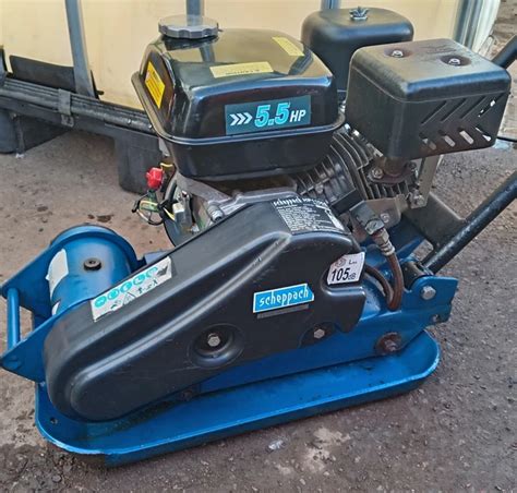 Scheppach Vibrating Wacker Plate 55hp 1100s Compactor £28728 Picclick Uk