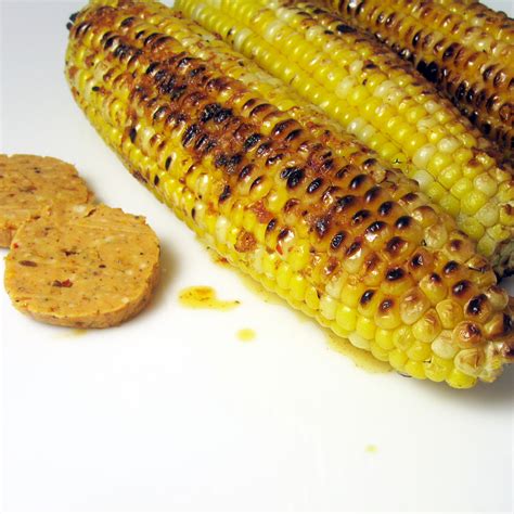 Burp Recipes Grilled Sweet Corn With Orange Harissa Butter