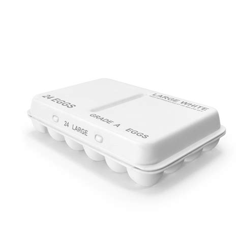 white generic label foam carton 24 3d 오브젝트 2299078019 shutterstock