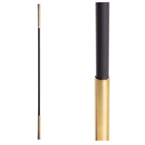 Soho Brass Base Satin Black Baluster House Of Forgings