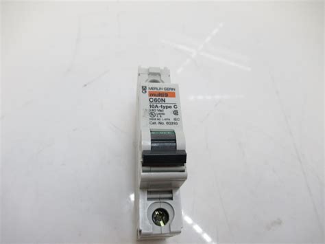 60310 Merlin Gerin Multi9 C60n 10a Type C 240vac Circuit Breaker Pcm Surplus World
