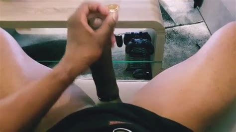 Big Black Cock Cum Explosion