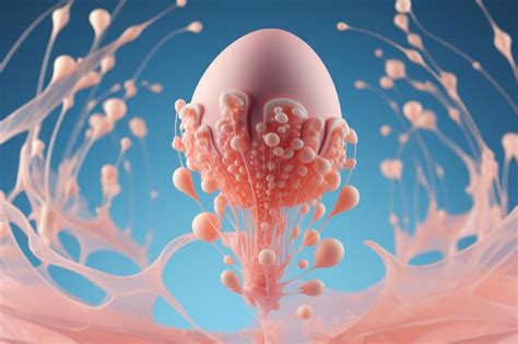 Premium Ai Image Beautiful Fertility Concept In 3d Rendering