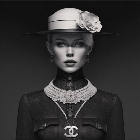 샤넬 스타일을 입력한 Ai그림 어떻게 나올까 Ai Art 9