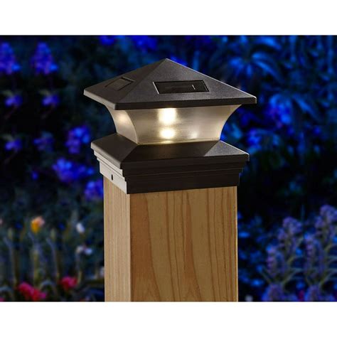 Moonrays Solar Post Cap Light Solar Led Post Cap Light For 4x4 Wooden