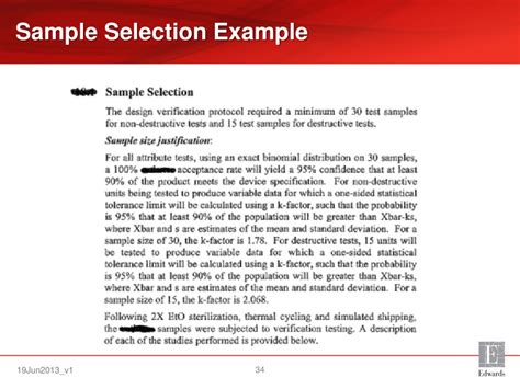 Ppt Validation And Sample Size Selection Powerpoint Presentation Id 1572315