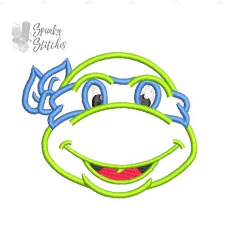 Ninja Turtle Face Silhouette