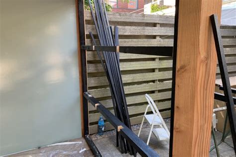 Overkapping Met Glazen Ruitjes Mp Timmerwerken