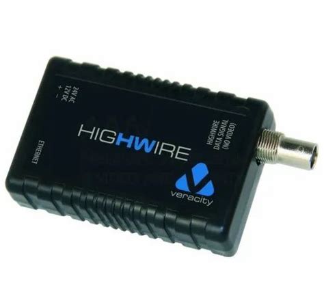 Veracity Highwire Ethernet Over Coax Device Single Unit Vhw Hw At