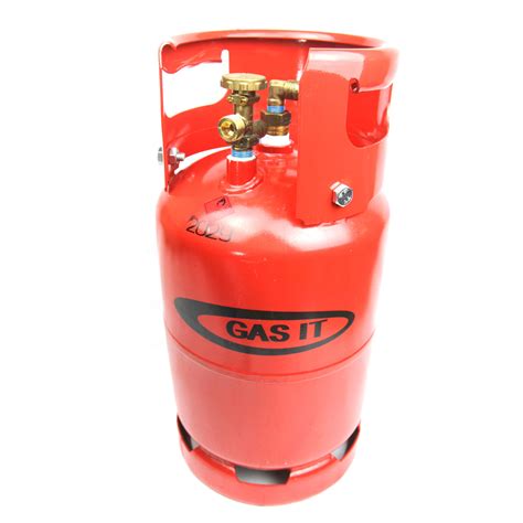 Gasit 18kg Lpg Propane Butane Refillable Gas Bottle