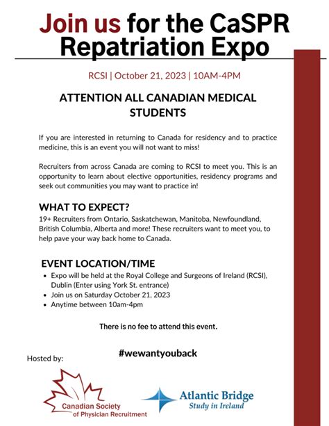 Repatriation Expo Caspr