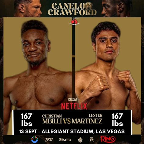 Christian Mbilli Lester Martinez Mo Boxing No Problem Facebook