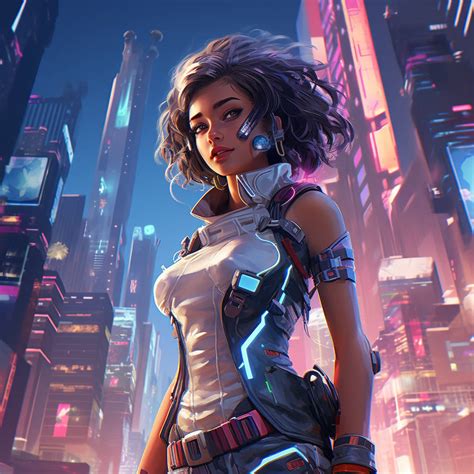 Cybergirls 34 By Girlsofmidjourney On Deviantart