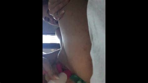 When The New Girl Cant Get Her Phone To Stand Up While Trying To Cum