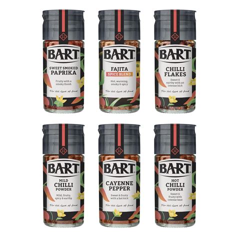 Bart Latin American Spice Collection Cayenne Pepper Mild Chilli