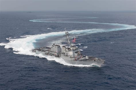 Us Sends Two Warships Through Taiwan Strait Just Days After China