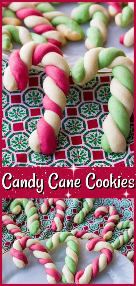 Retro Betty Crocker Candy Cane Cookies The Kitchen Magpie