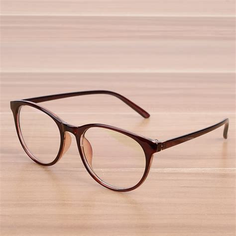 Kottdo Oval Women Men Cat Eye Glasses Eyewear Frame Female Eyeglasses