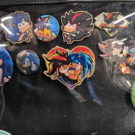 Sonic Button 4 Pack Etsy