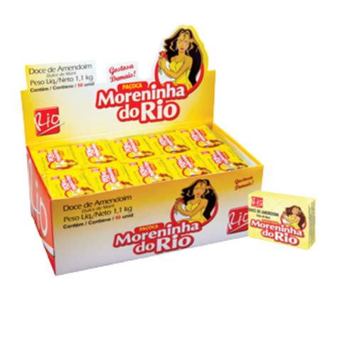 Peanut Powder Sweetness Rectangle Shape Square Paçoca Moreninha Do