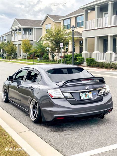 2014 Honda Civic Si With 18x95 Cosmis Racing Xt 006r And Lionhart