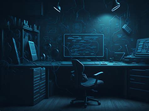 Premium Ai Image Technology Related Background