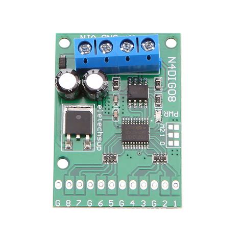 8ch Input Output Digital Switch Ttl Lvttl Cmos Rs485 Io Control Module Modbus Rtu Board For Plc