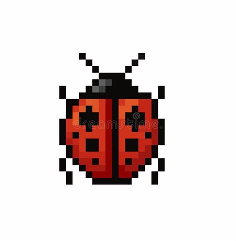 Pixelated Ladybug Stock Illustrations 25 Pixelated Ladybug Stock Illustrations Vectors