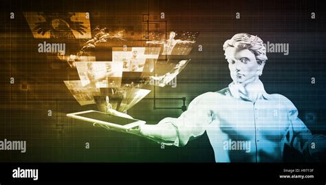 Technology Classroom For Training And Education As A Concept Stock