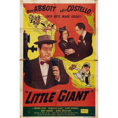 Little Giant Movie Poster 11 X 17 Walmart Business Supplies