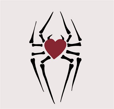 Heart 🕸️🕷️ Spider Decorazioni Disegni Di Scarabocchio Scarabocchi