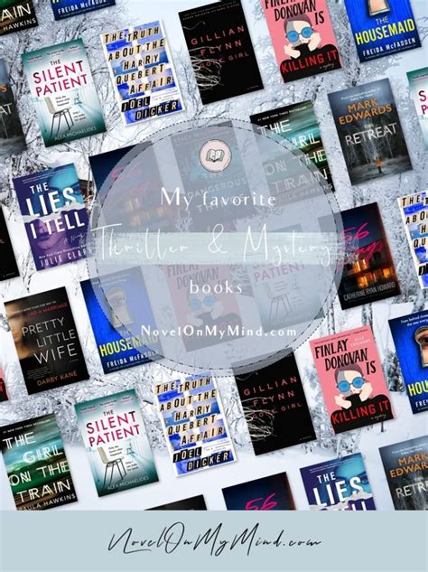 Best Thriller Mystery Books My Top 10 Favorites