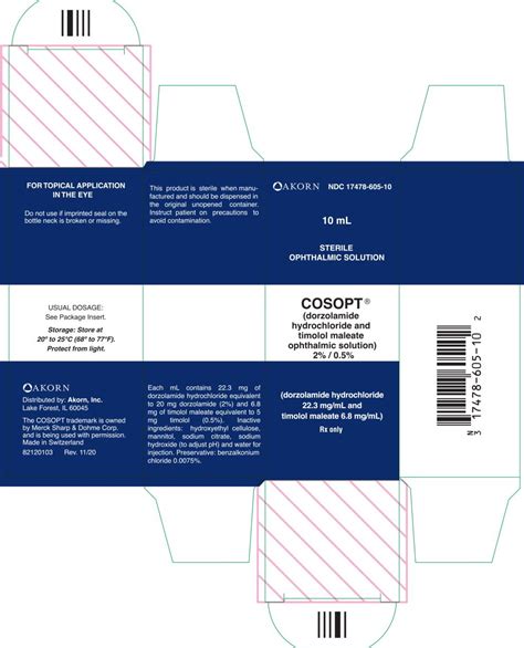 Cosopt Fda Prescribing Information Side Effects And Uses