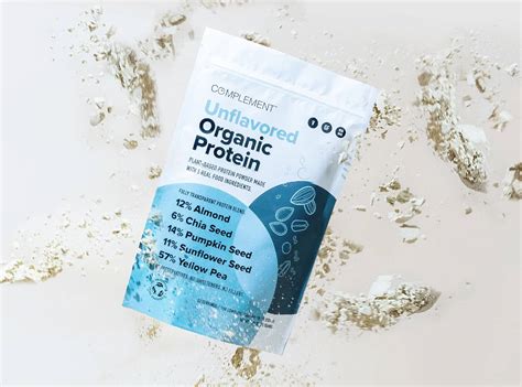 Complement Unflavored Protein The Worlds Cleanest Plant Based Protein Powder