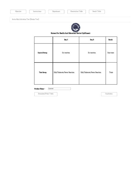 Acute Skin Irritation Test Pdf