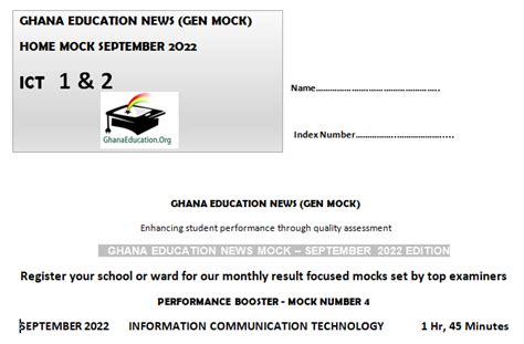 2022 BECE ICT Objective Questions With Answers Super Mock