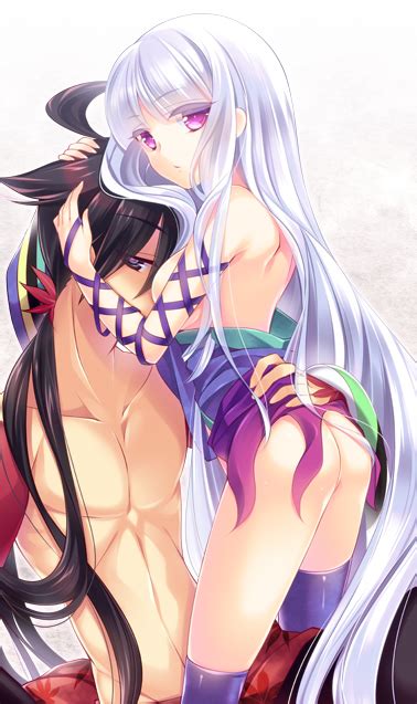 Togame And Yasuri Shichika Katanagatari Drawn By Sanom Danbooru