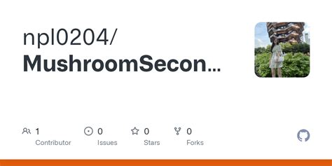 MushroomSecondary MushroomSecondary Ipynb At Main Npl MushroomSecondary GitHub
