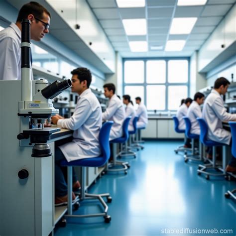 Classroom Laboratory Stable Diffusion Online